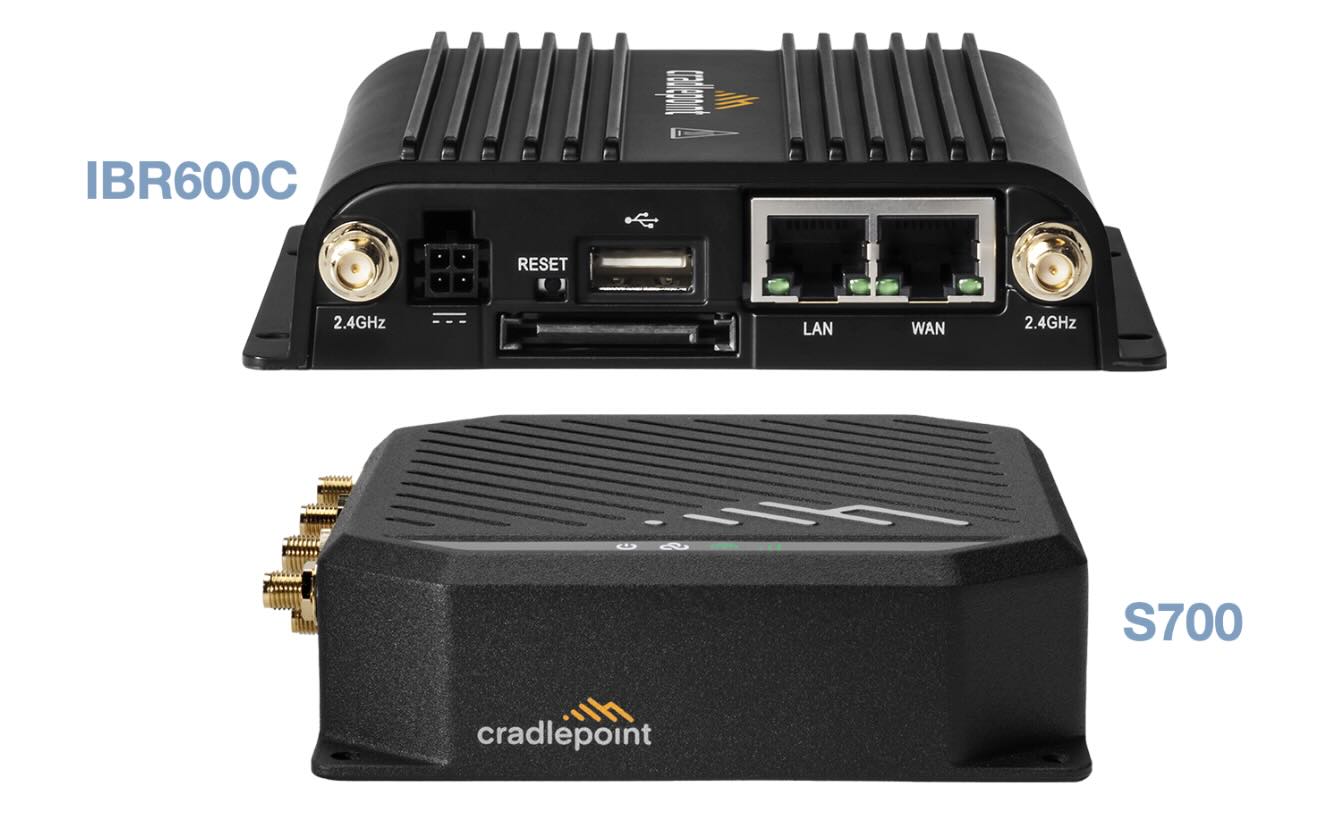 Comparing the Cradlepoint IBR600C Series and the S700 Series Routers