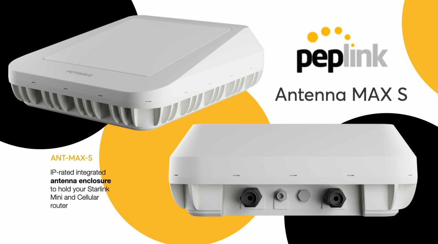 Peplink Antenna MAX S: For Starlink Mini